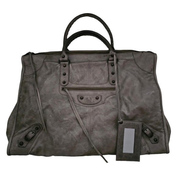 Balenciaga | Bags | Rare Balenciaga 209 Grey City Weekender Tote | Poshmark